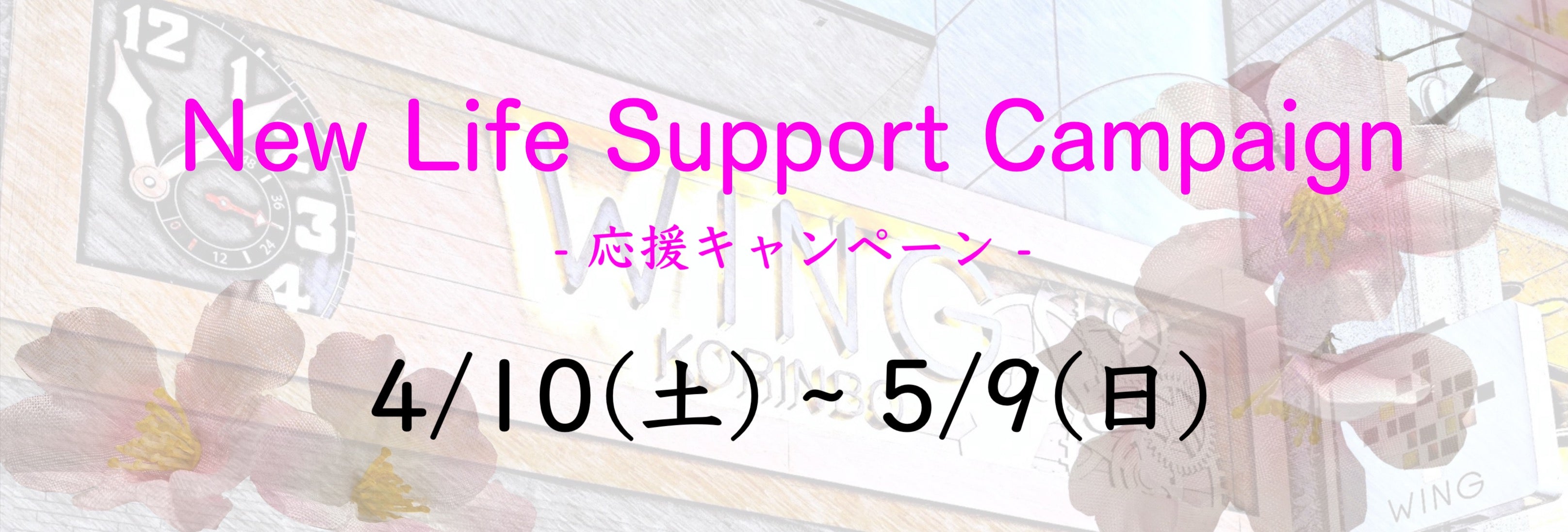 New Life Support Campaign – WING REVOLUTION